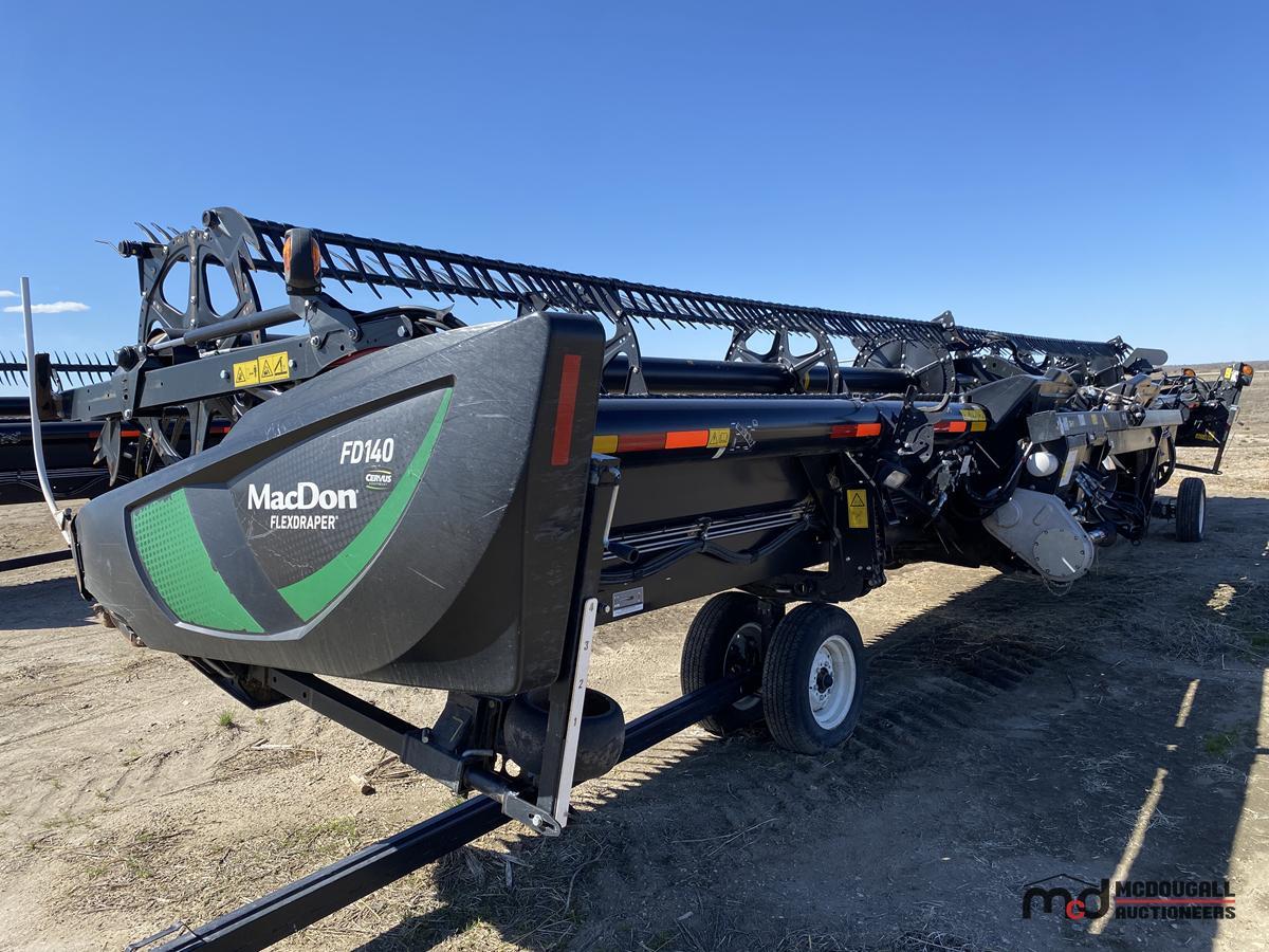 2021 MacDon FD140 40' Flex Draper Header