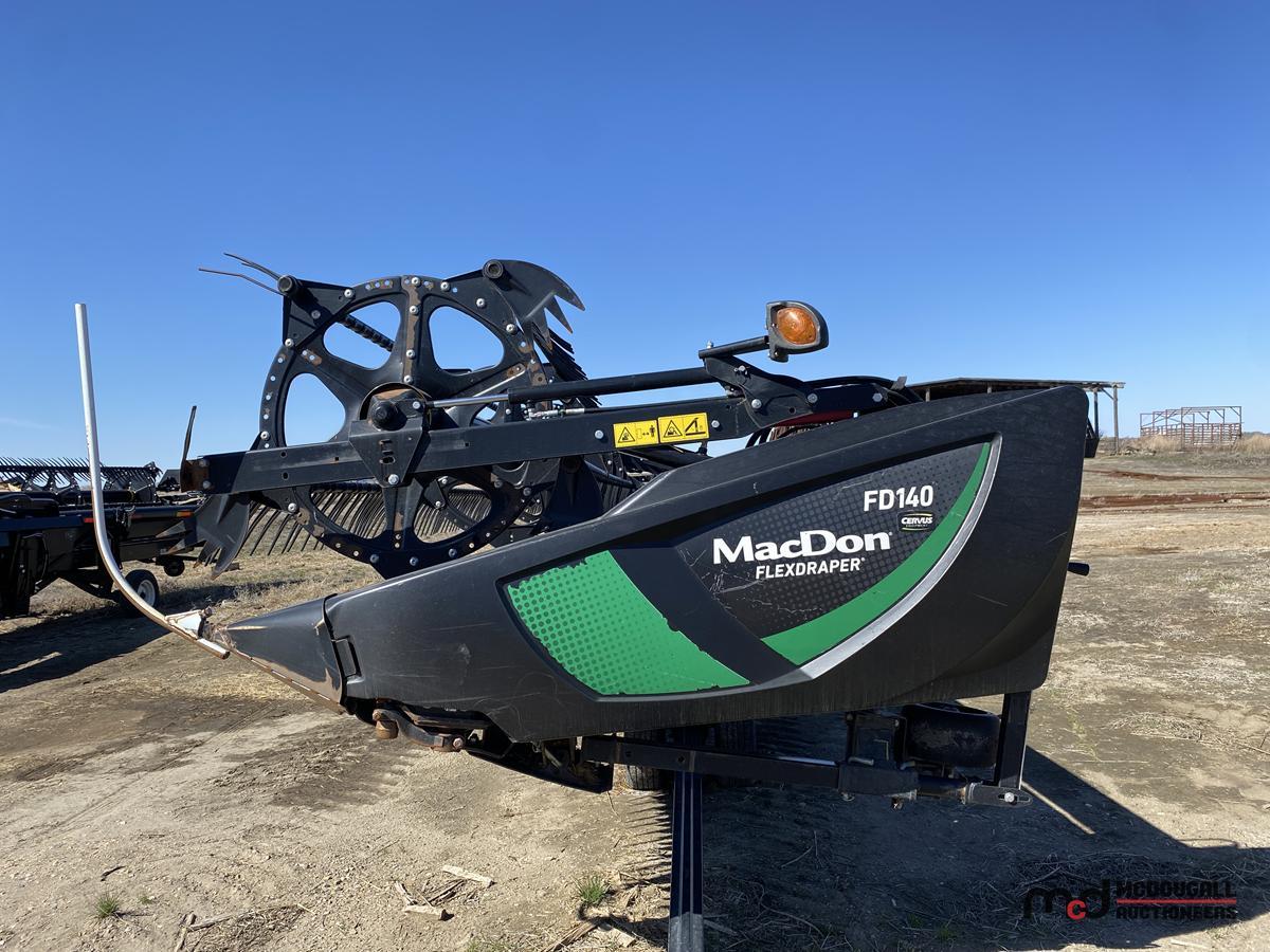 2021 MacDon FD140 40' Flex Draper Header