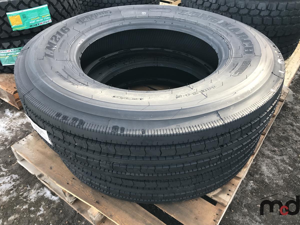 Unused Longmarch 11R24.5 LM216 Tire - Must Take 2 Times the Bid Price
