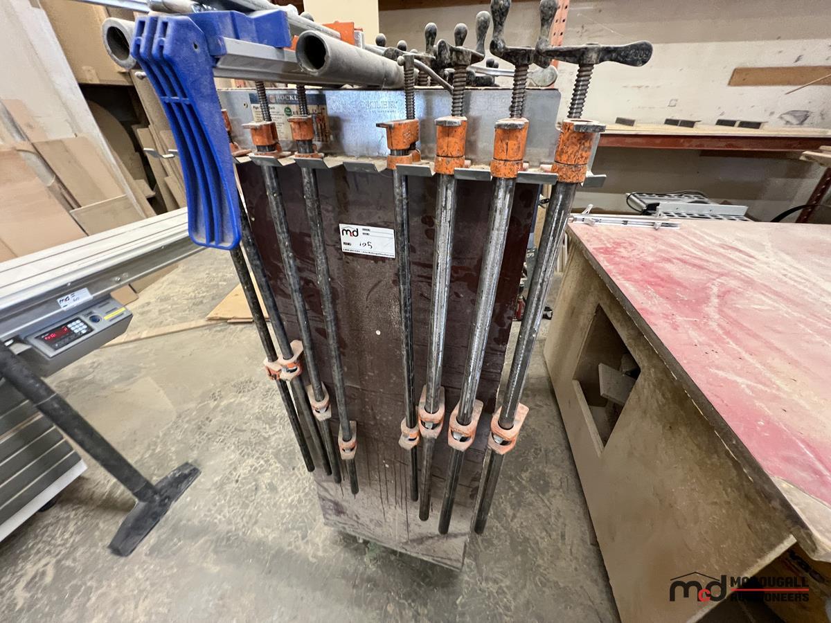Clamp Rack w/ Clamps