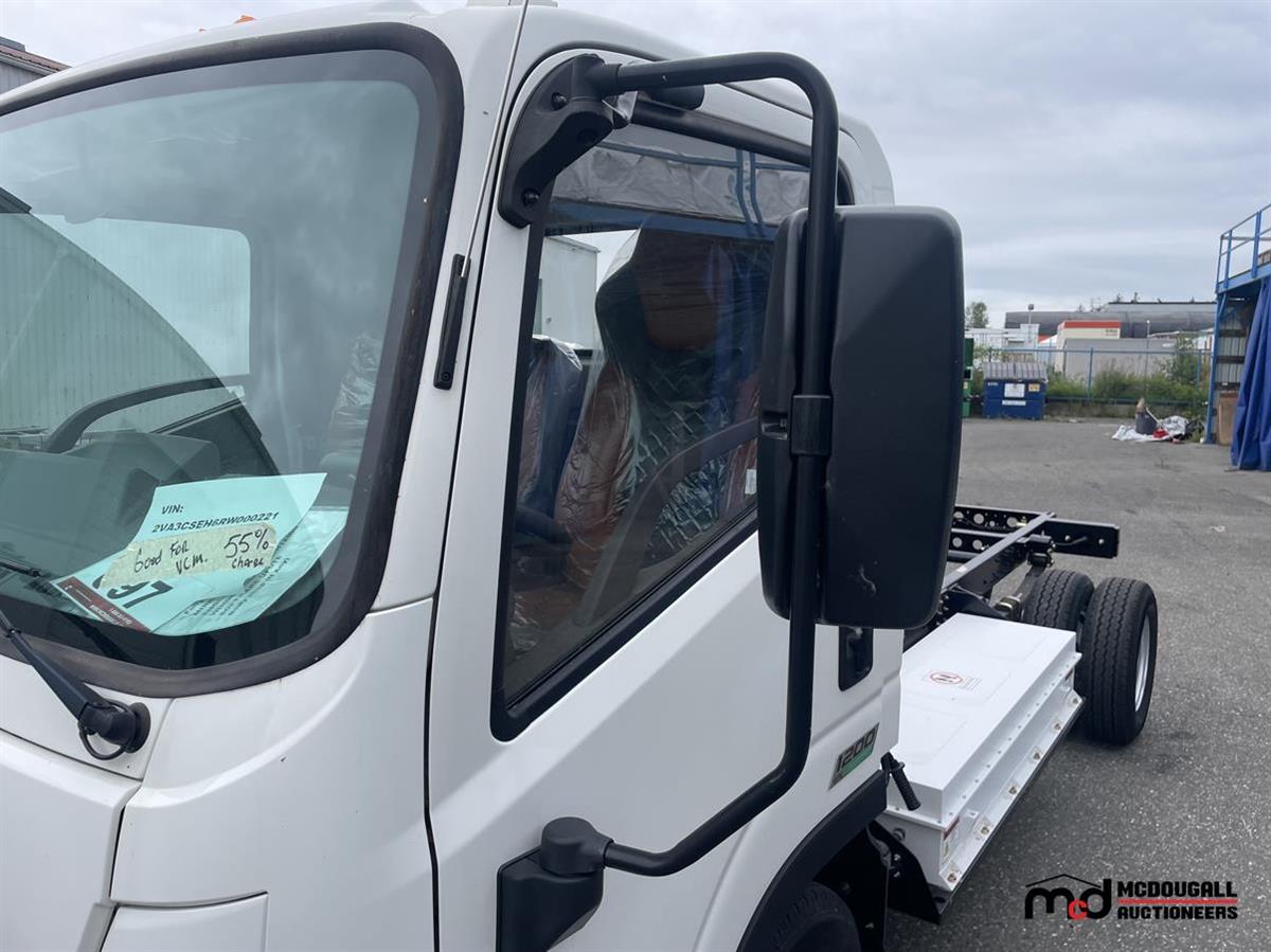 2024 VMC 1200 Electric Class 3 S/A Cab & Chassis (Unused)