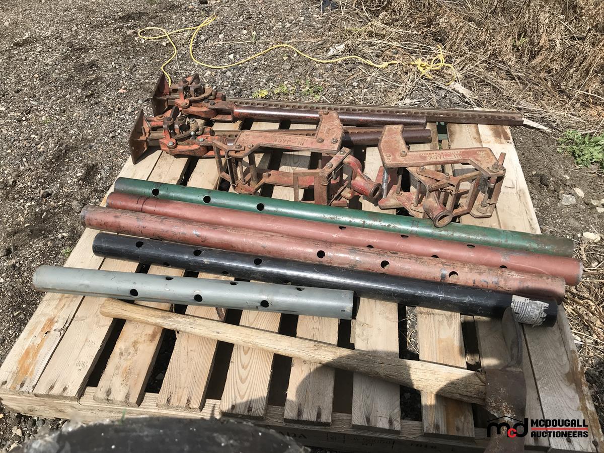 Hi-Jack Heavy Duty Jacks, Steel Loadbearing Poles and Pickaxe