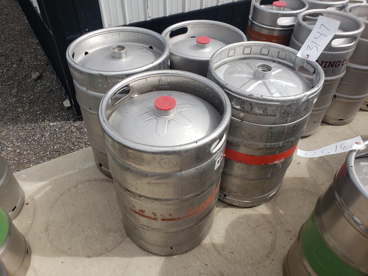 (4) Kegs - 50L
