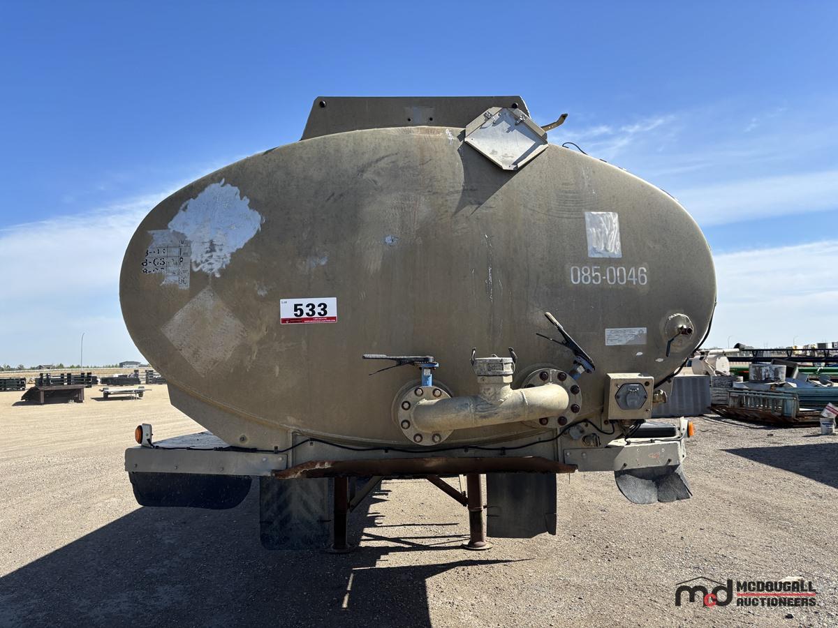 2003 Hutchinson 43' Tridem Tanker Trailer (Water Tank)