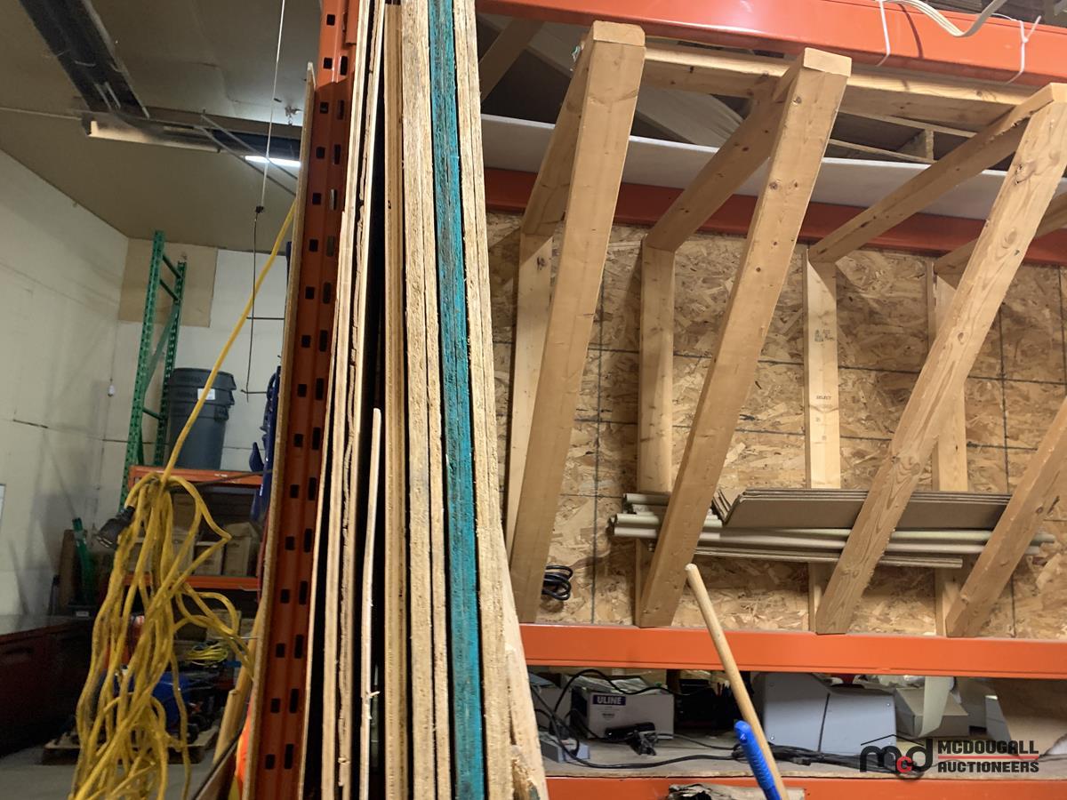 Losner Area Including Wood, Pastial Tool Kit, Bubble Wrap and More