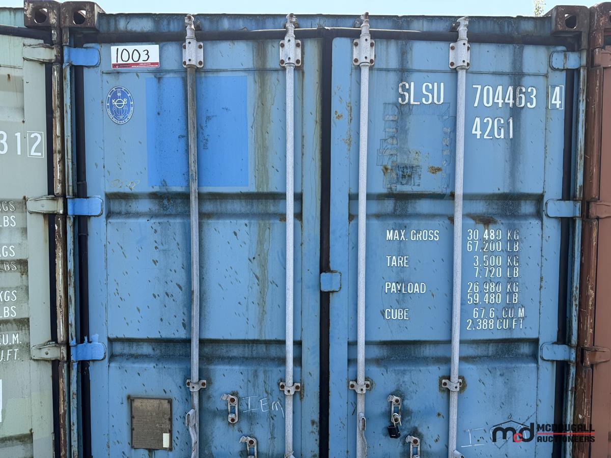 2005 40' Shipping Container (Contents Not Included)