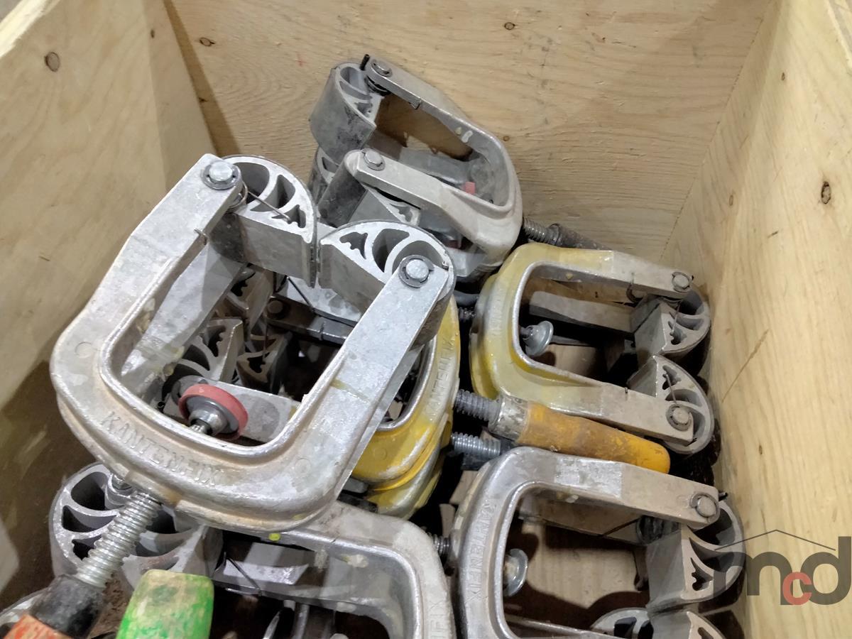 Crate of Kantenfix Edge Clamps