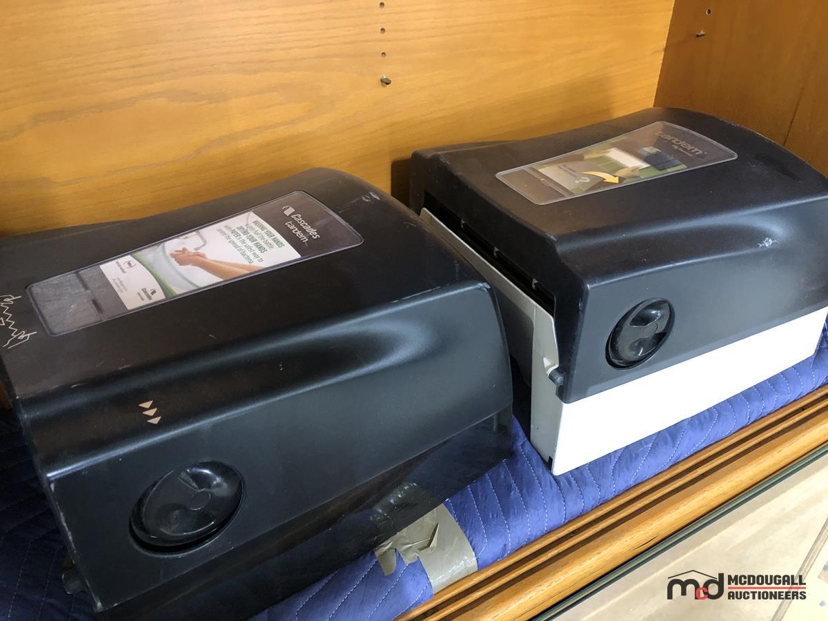 Wall Unit w/ Glass Doors & Shelves (Approx. 5' W x 6' L), Flashlights ...