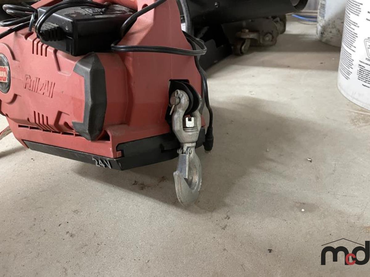 Warn 24V Winch, Propane Heater, Jack Stands & Jacks