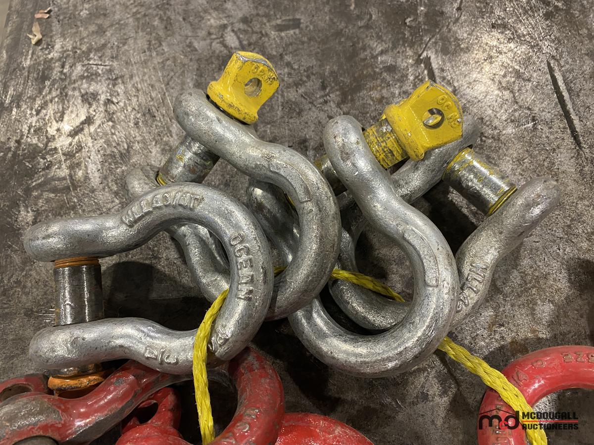 Heavy Duty Shackles, Ratchet Straps & Rope