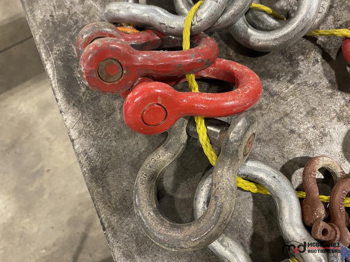 Heavy Duty Shackles, Ratchet Straps & Rope