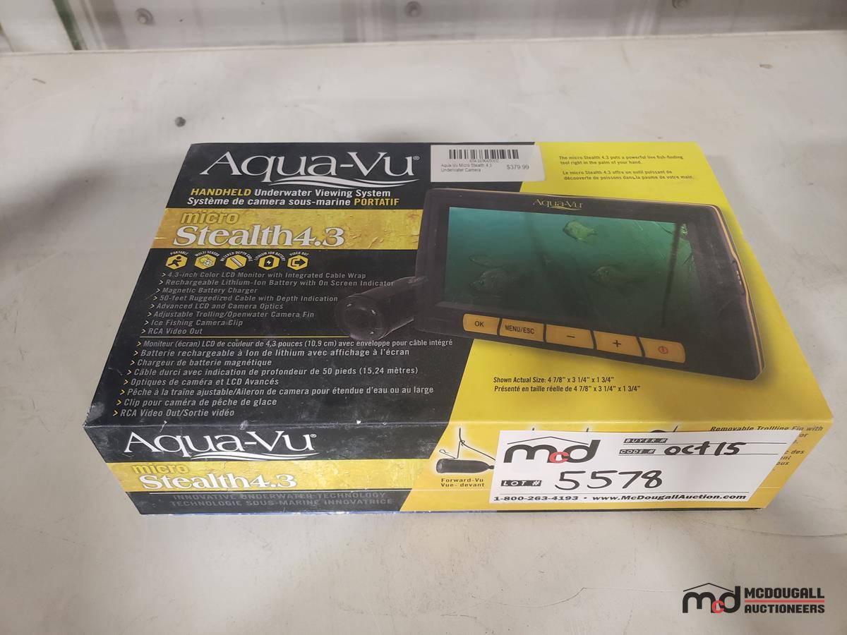 Aqua-Vu Mirco Stealth 4.3 Underwater Camera