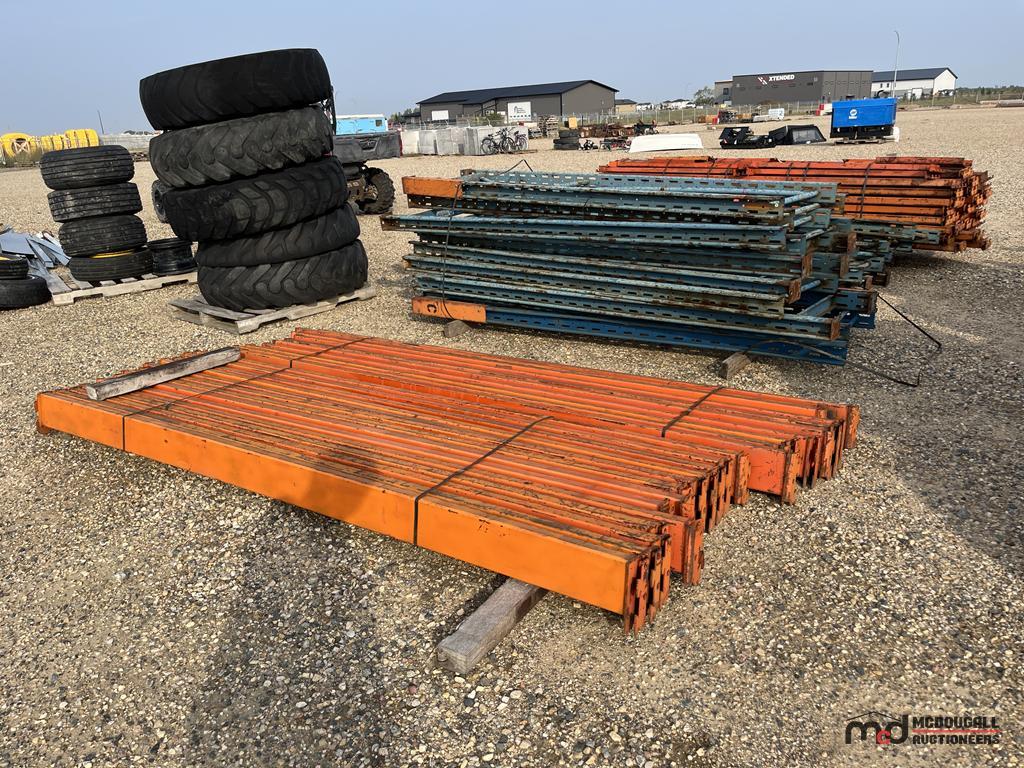 9' Tall Webb Racks w/ Assorted Beams