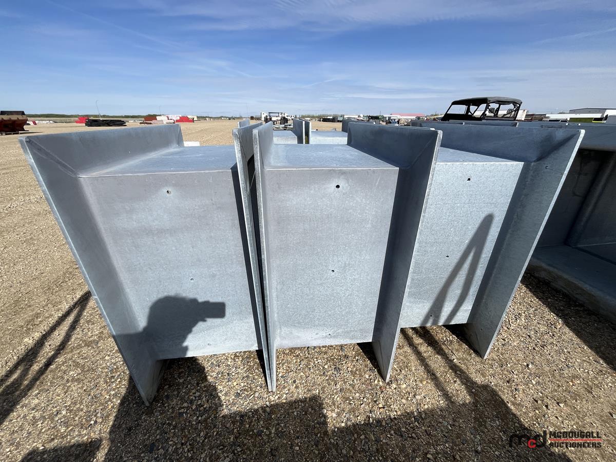 (3) (4' x 4' x 2') Steel Roof Curbs