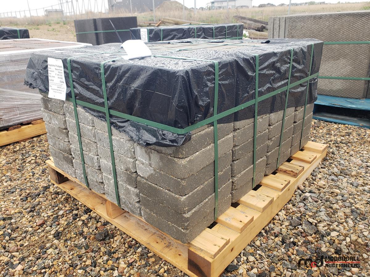 Keystone Products Roman Paver (8" x 10" x 2 3/8") Slate Colored Patio ...