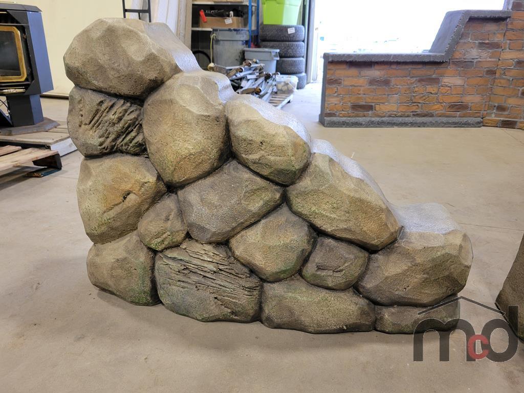 Denny Mfg. Stone Wall Posing Prop