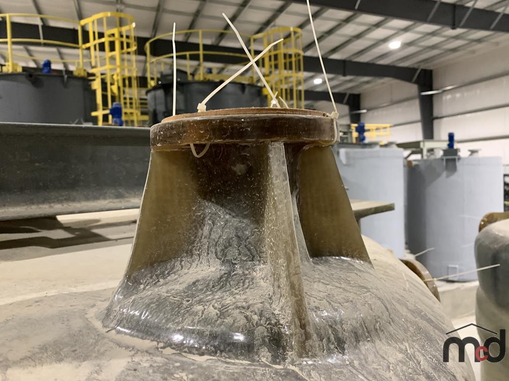 Polar Industrial Plastics Fibreglass Holding Tank
