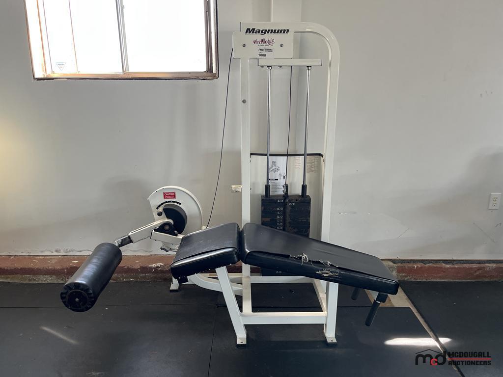 Magnum Leg Curl Exercise Equipment