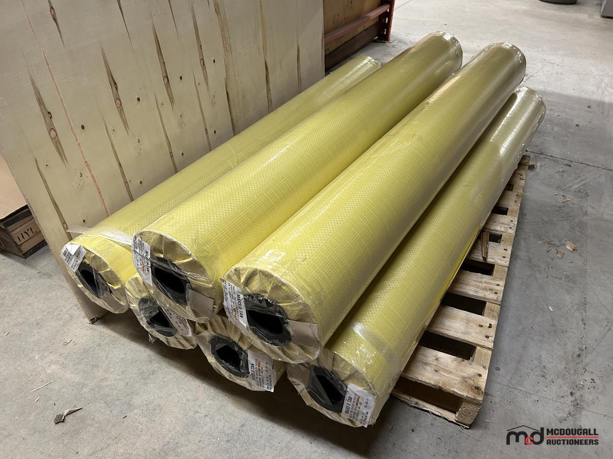 Assorted Rolls of PVC Coated Polyester