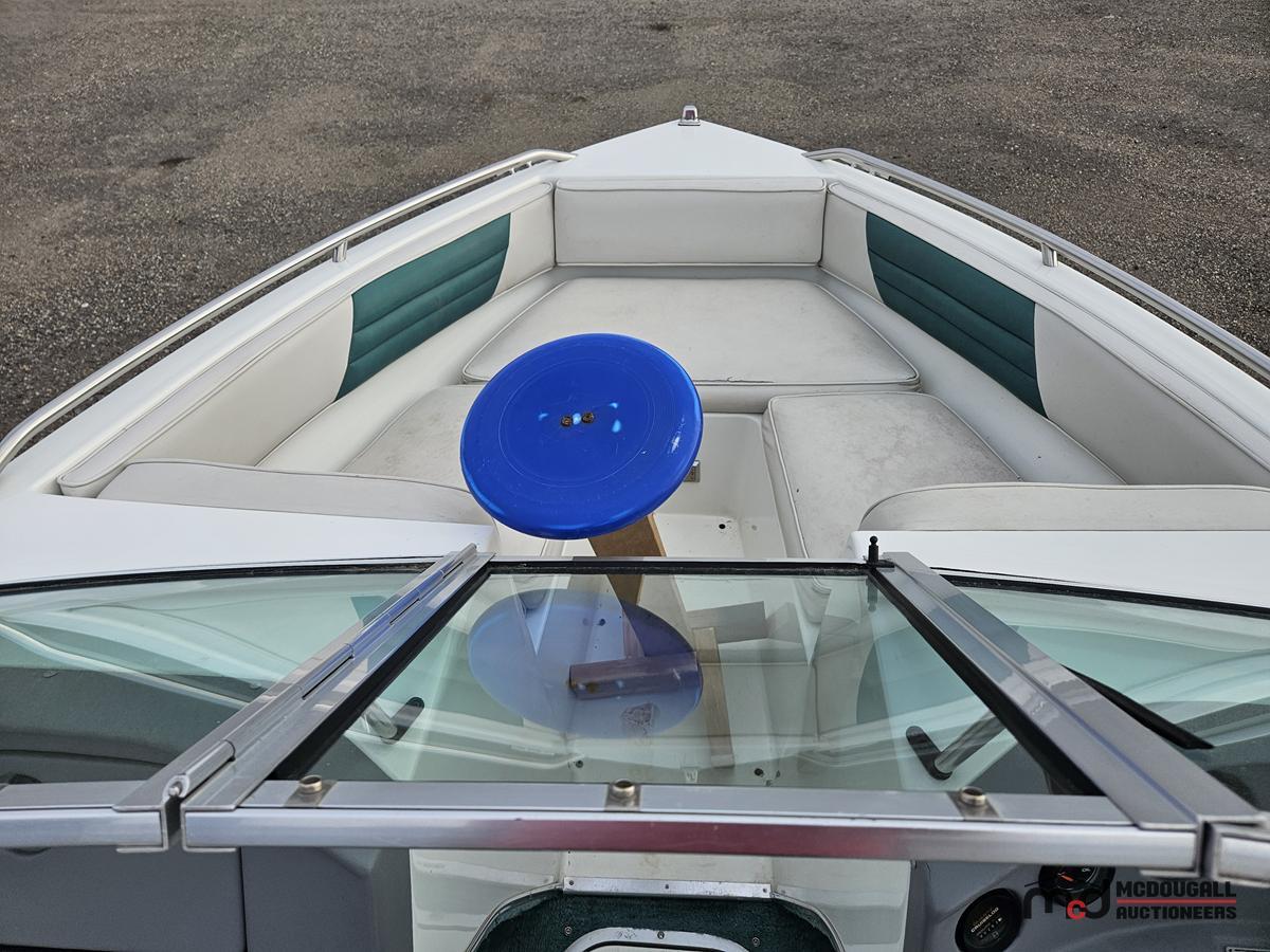 1991 Mariah 18' Boat w/ Yamaha Motor and 1991 S/A UtilityTrailer