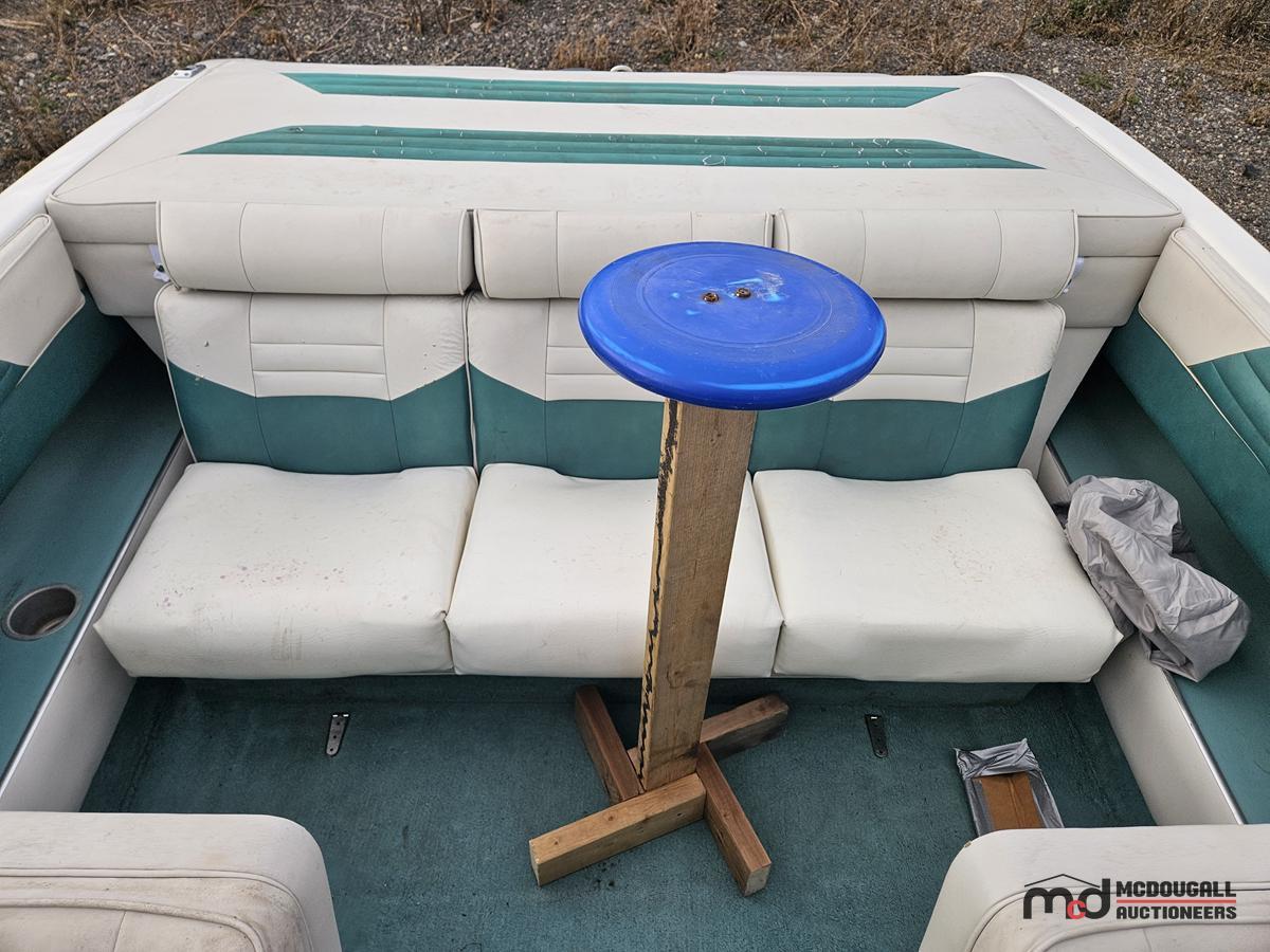 1991 Mariah 18' Boat w/ Yamaha Motor and 1991 S/A UtilityTrailer