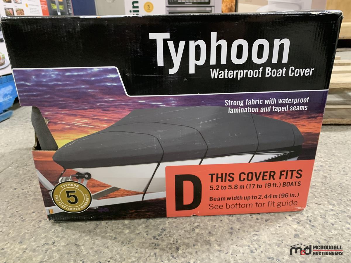 Typhoon Waterproof Boat Cover