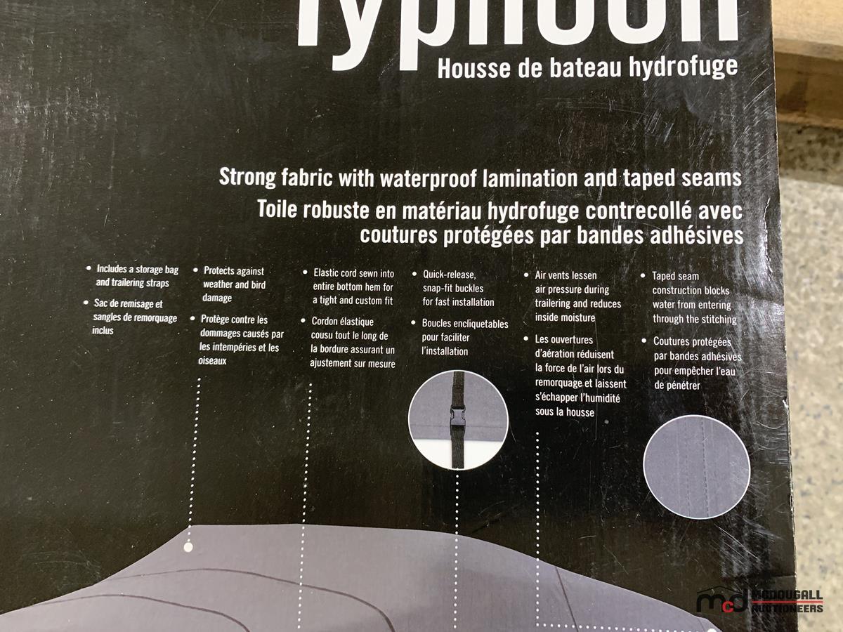 Typhoon Waterproof Boat Cover