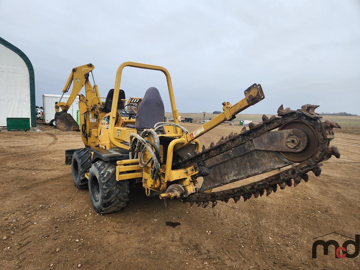 2005 Vermeer RT650 Rubber Tired Trencher