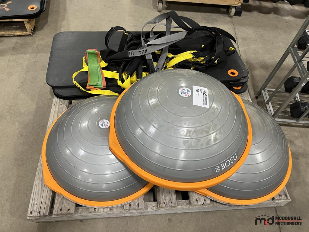 Balance Ball, TRX Suspension Training, Mats & More