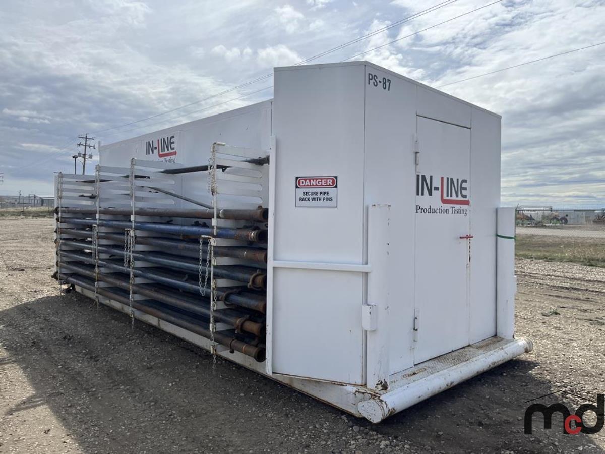 Skid Mounted Pipe Shack w/ Tool Room