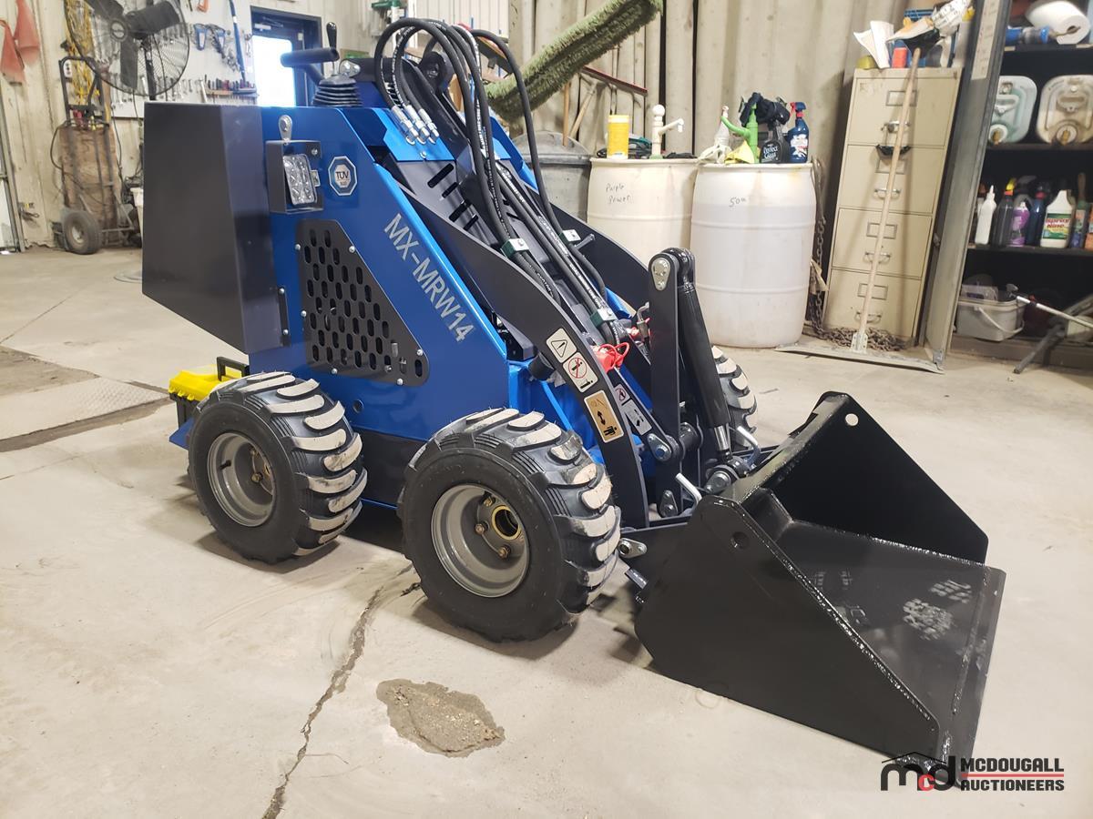 2024 AGT MX-MRW14 Mini 4-Wheel Compact Skid Steer Loader