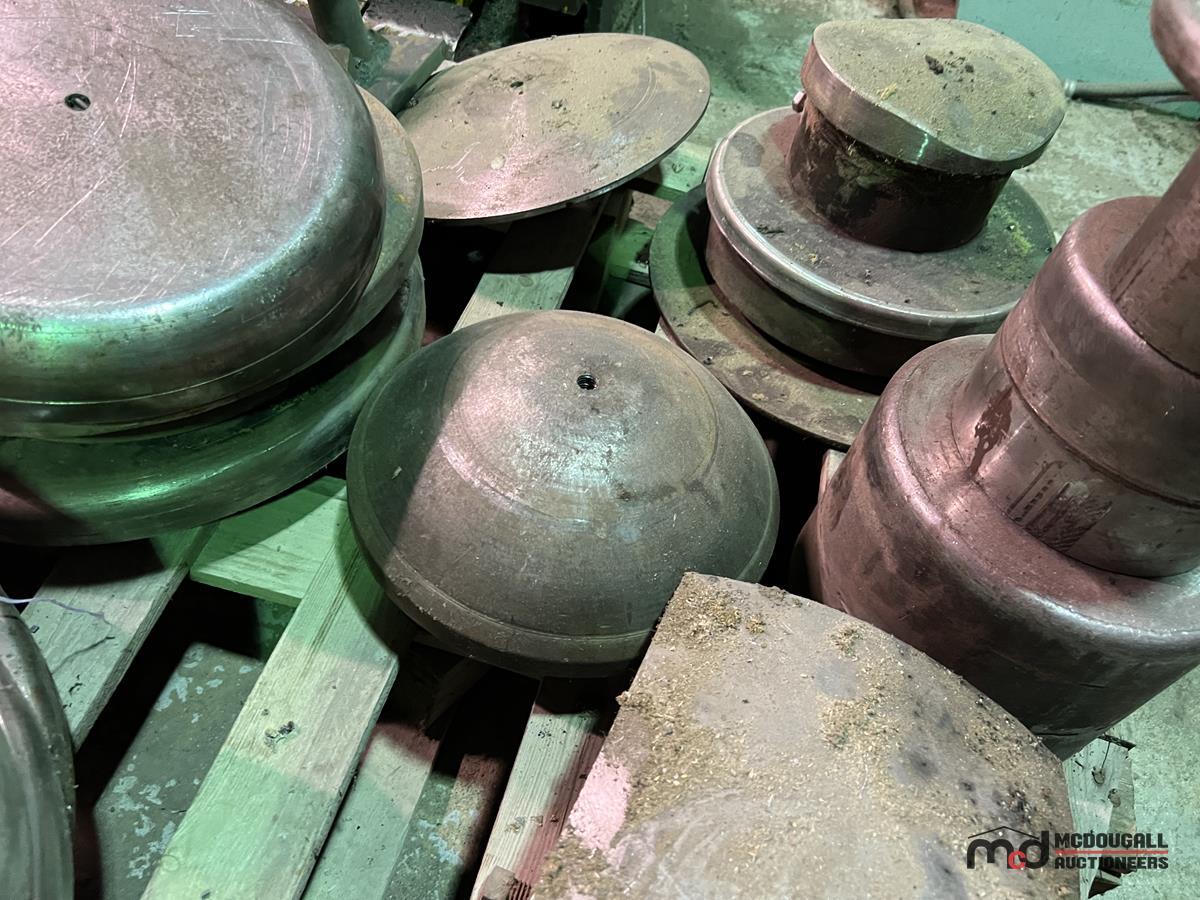 Pallet of Assorted Steel Forming Dies