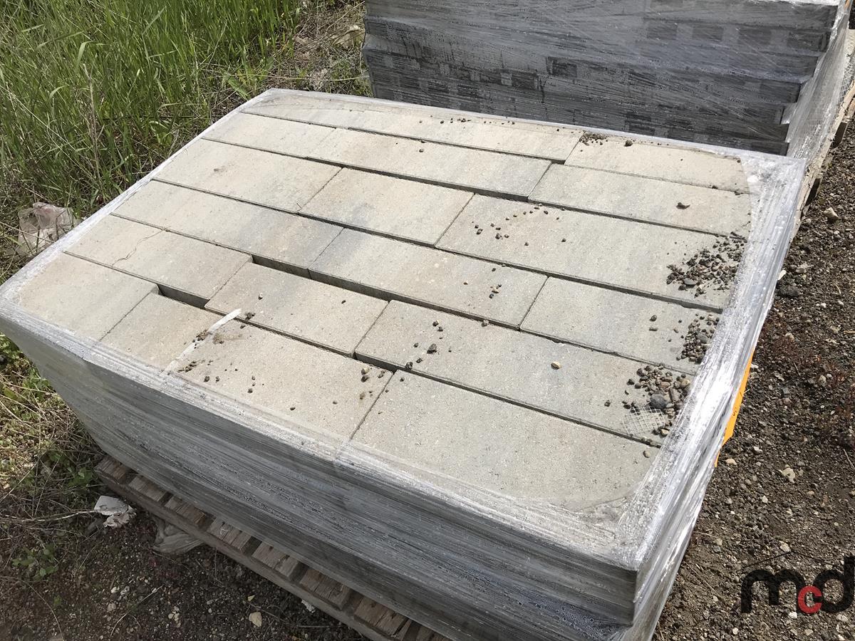 Pallet of Seville Grey Paver Bricks