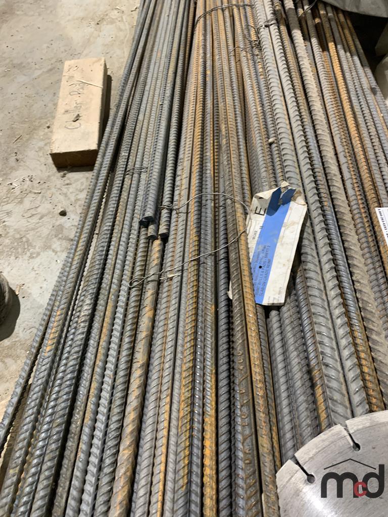 Unused Various Size/Length of Rebar & (2) Bags of Rebar