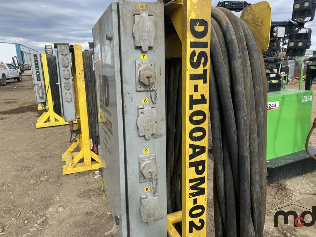 100 Amp Portable Distribution Panel