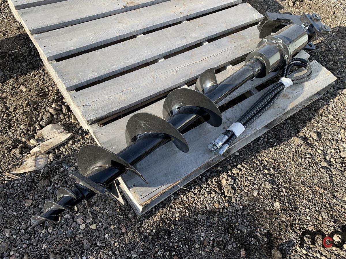 Unused 20cm Hydraulic Auger Rod Attachment