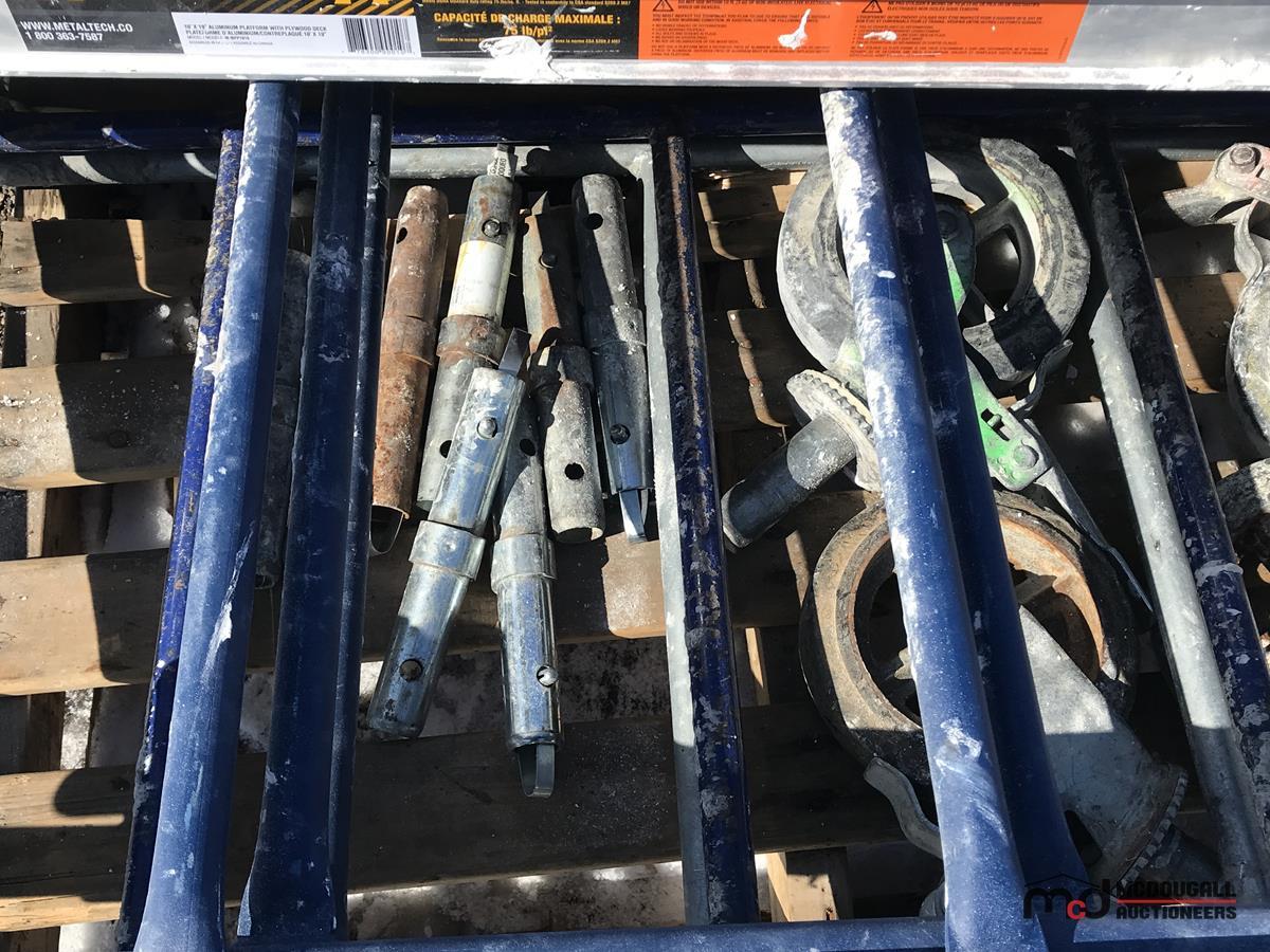 (10) Metaltech Scaffolding Platforms, Scaffolding Frames, Wheels and ...