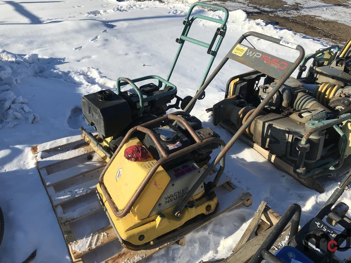 Pallet w/ (2) Plate Compactors