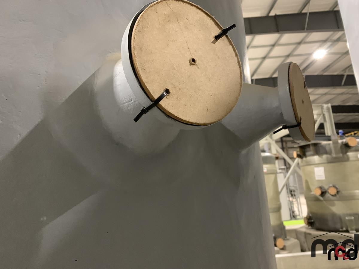 Structural Composite Technologies Fibreglass Tank w/ Agitator