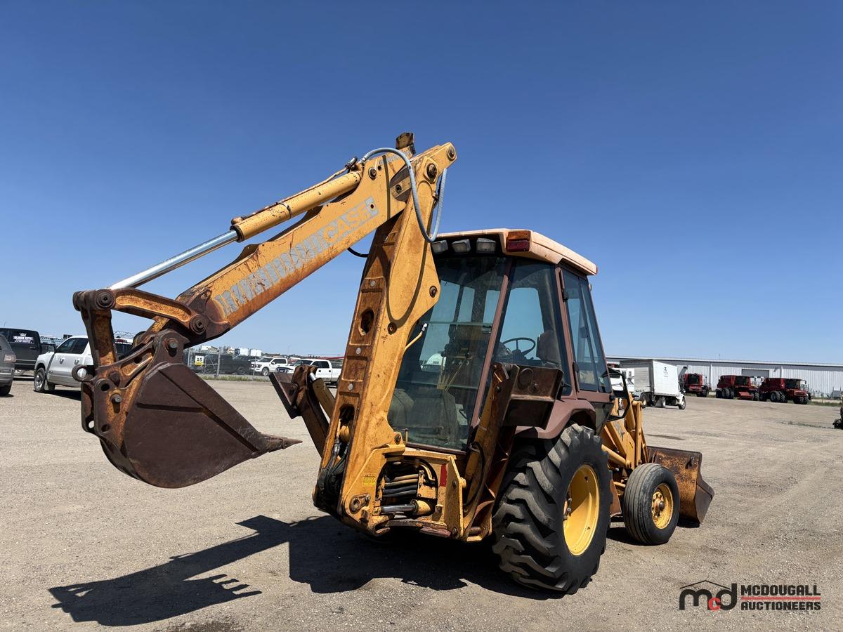 1990 Case 580K Loader Backhoe