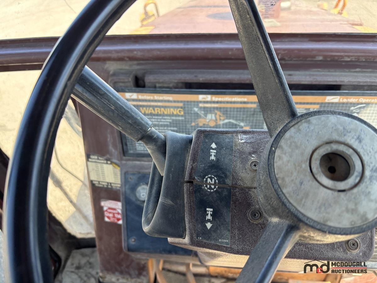1990 Case 580K Loader Backhoe