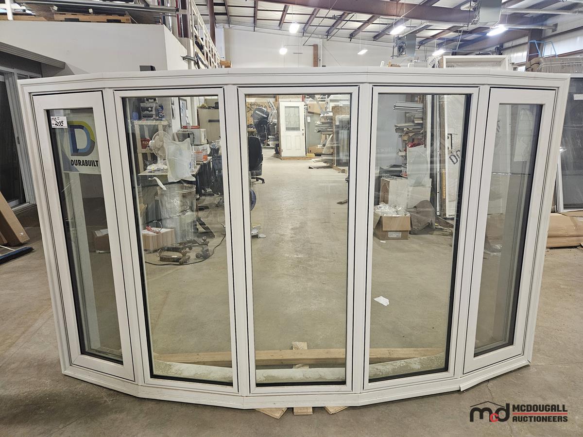 5-Section Bay Window w/ (2) Crank Windows & Screens