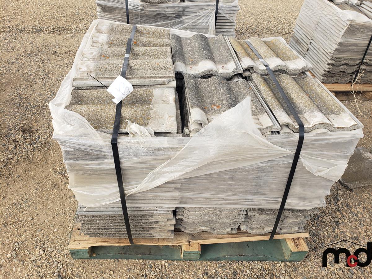 Pallet of Concrete Roofing Tile