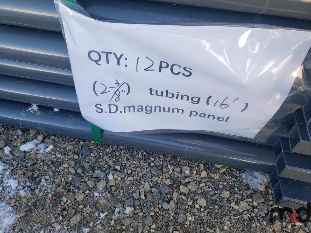 (1) Bundle of 2-3/8" Tubing 16' S.D Magnum Panels (12 Pieces)
