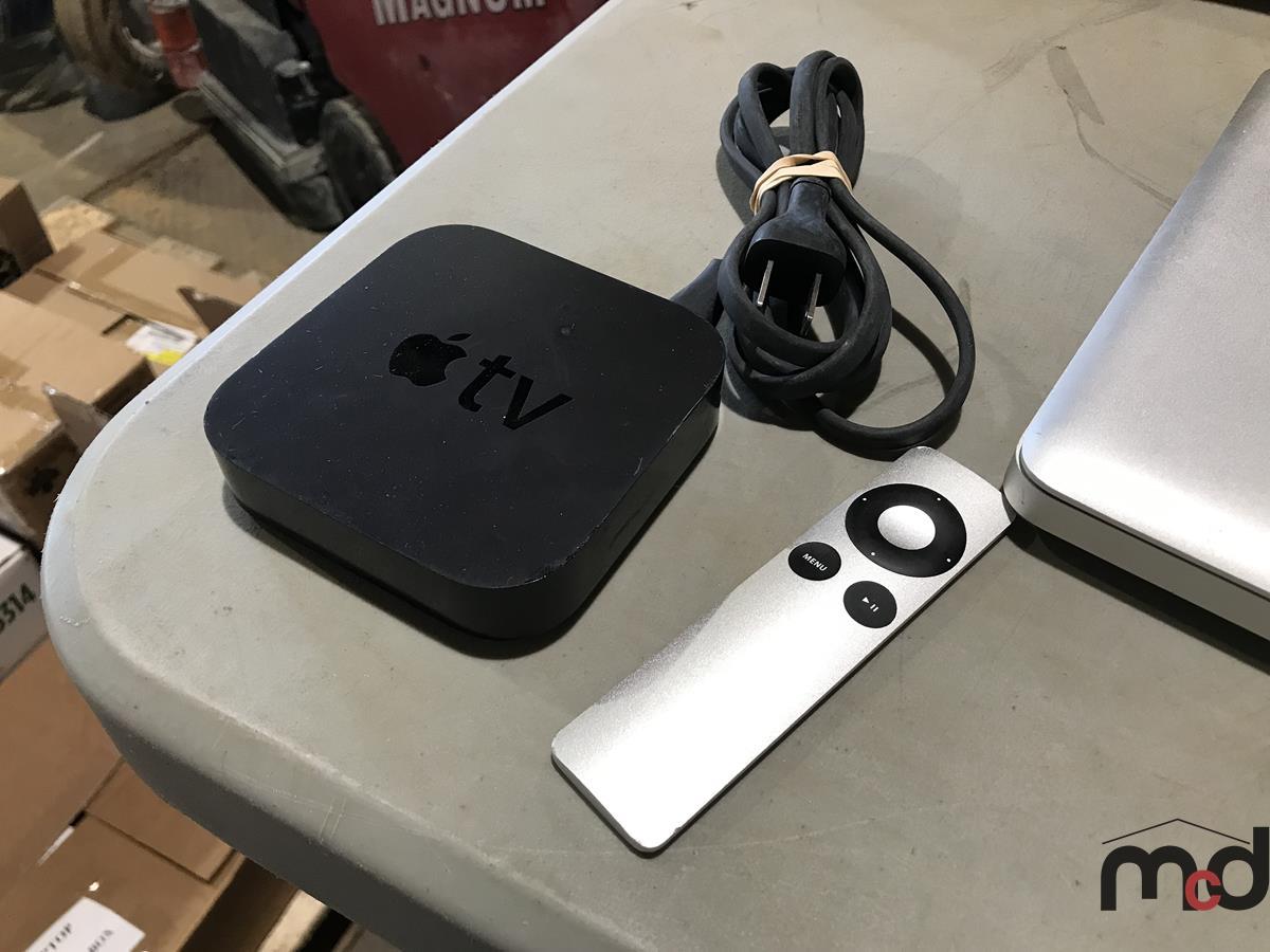 MacBook Pro Laptop & Apple TV Streaming Box