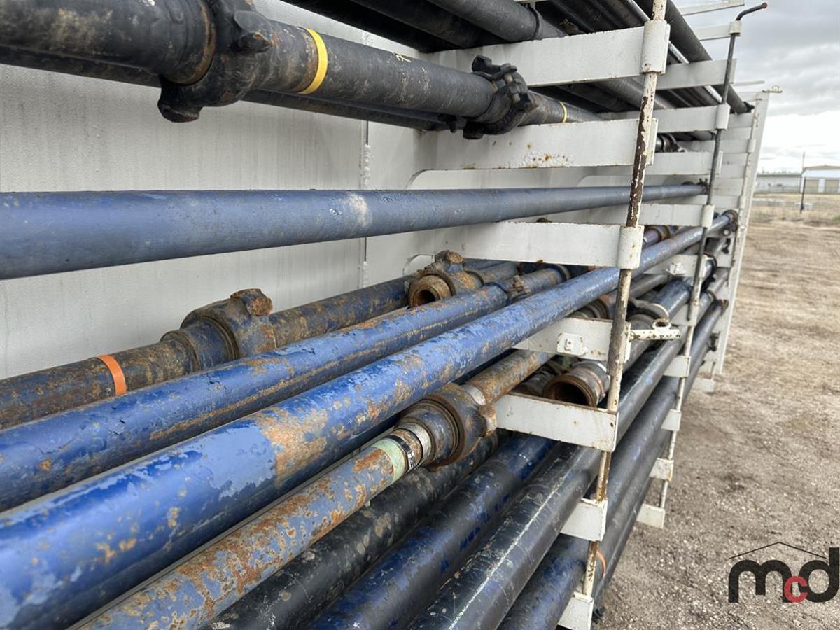 Flo-Back 10x24 Skid Mounted Pipe Shack