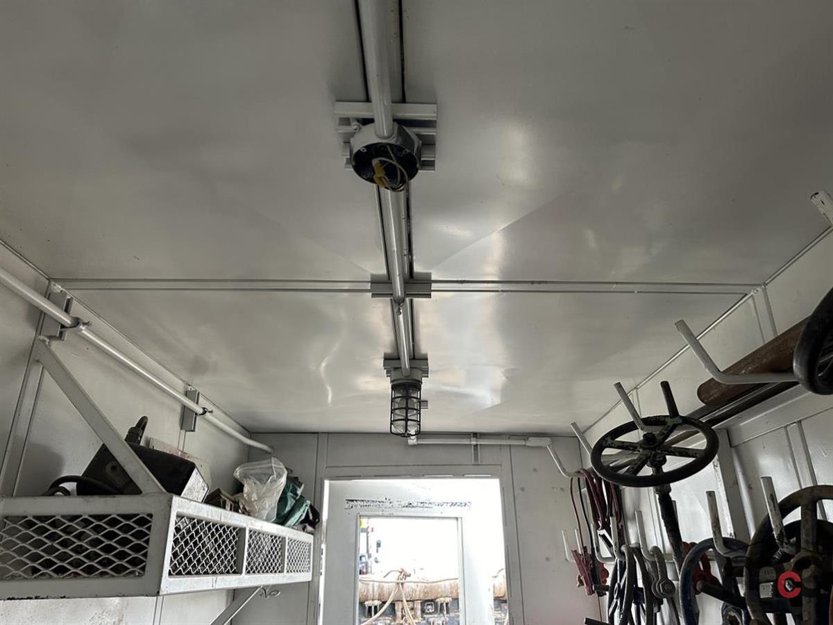 Flo-Back 10x24 Skid Mounted Pipe Shack