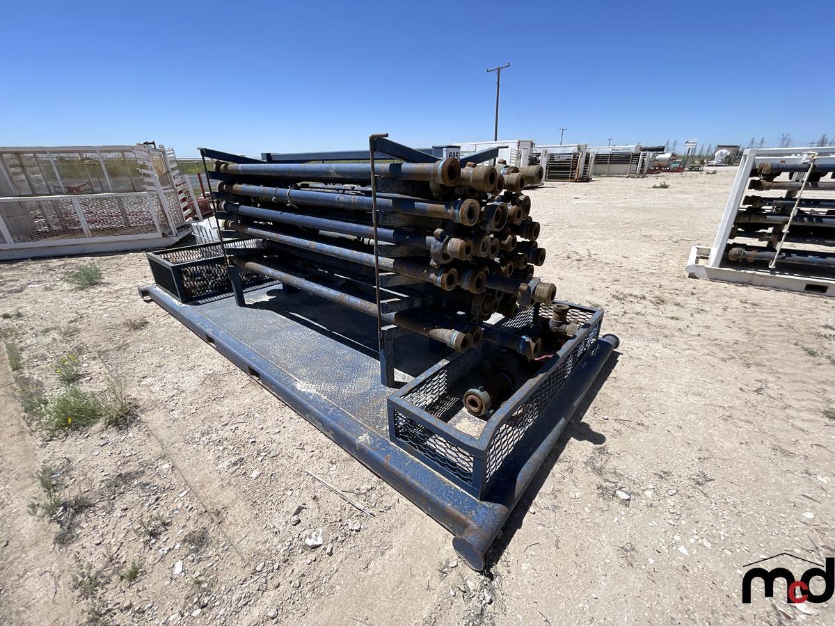 Skid Mounted Pipe Rack