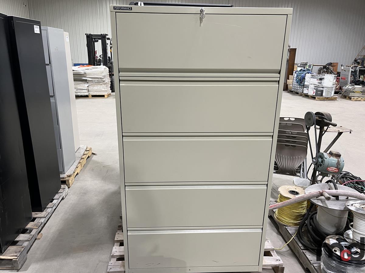 (2) Filing Cabinets (35.75'' x 64'')