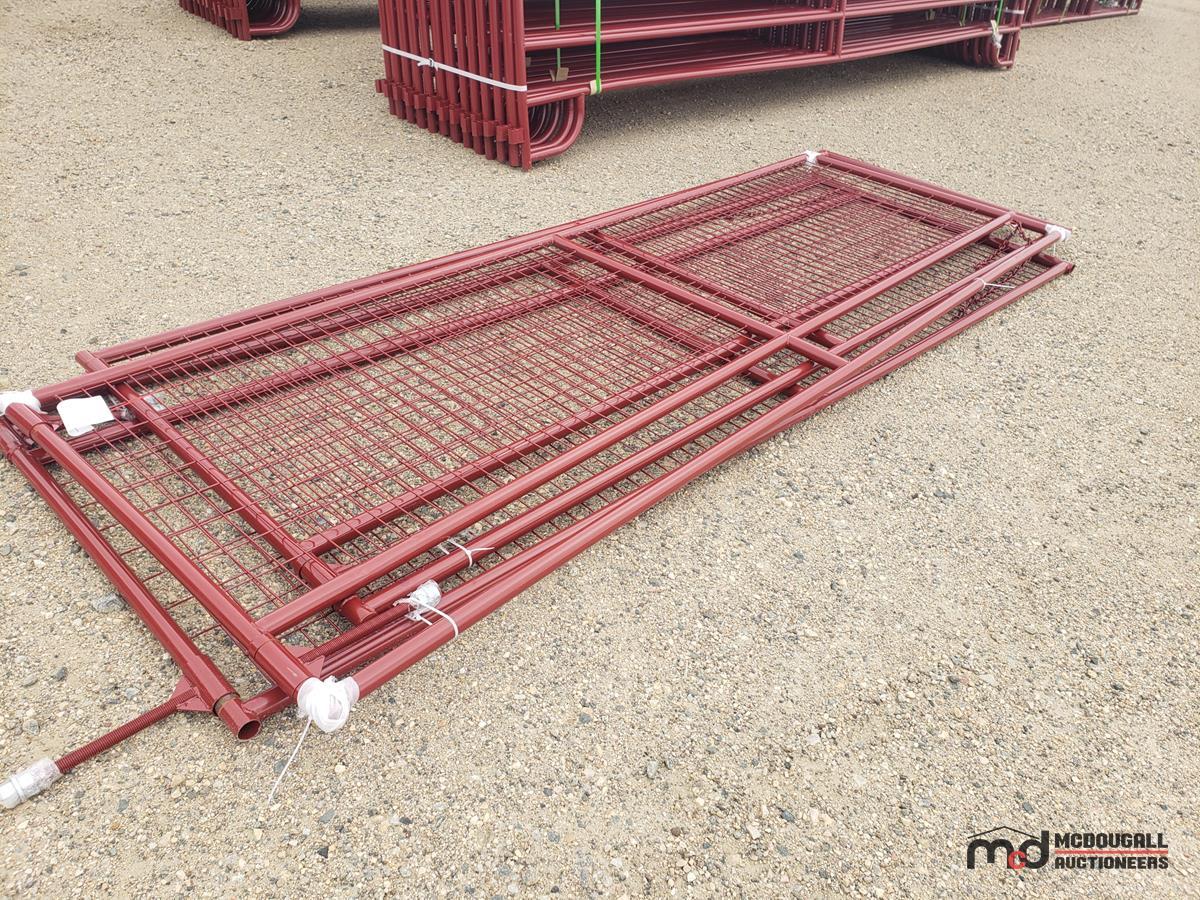 (3) Individual Sheep Panel Farm Gates w/ 2" Tubing (Approx. 138" x 48")